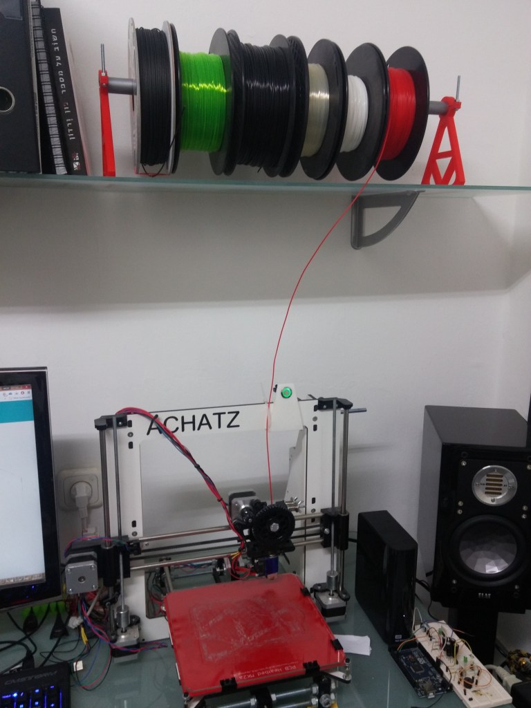 3D Printed Filament Rack – Harari Projects